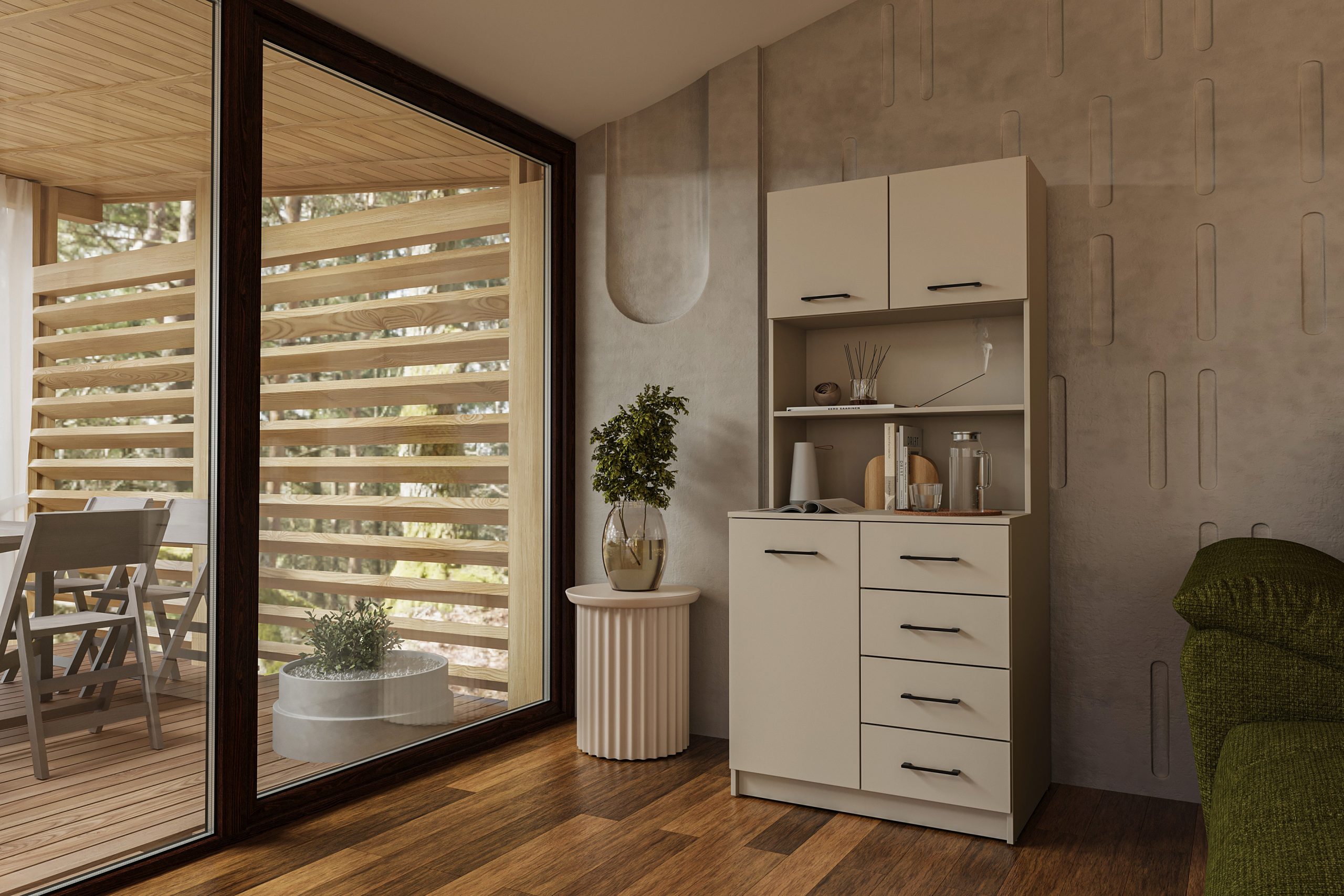Capsule kitchen №3 - style and modern design